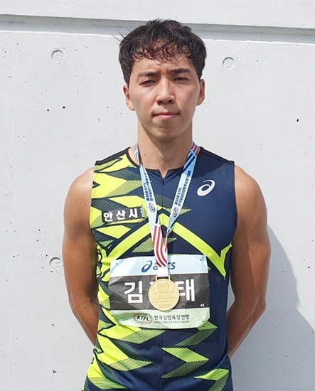 안산시청 김경태, 실업단육상 男110m 허들 ‘시즌 V6’